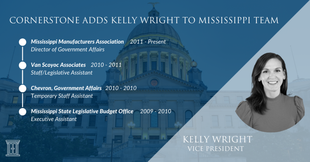 Cornerstone Adds Kelly Wright to Mississippi Team - Cornerstone ...